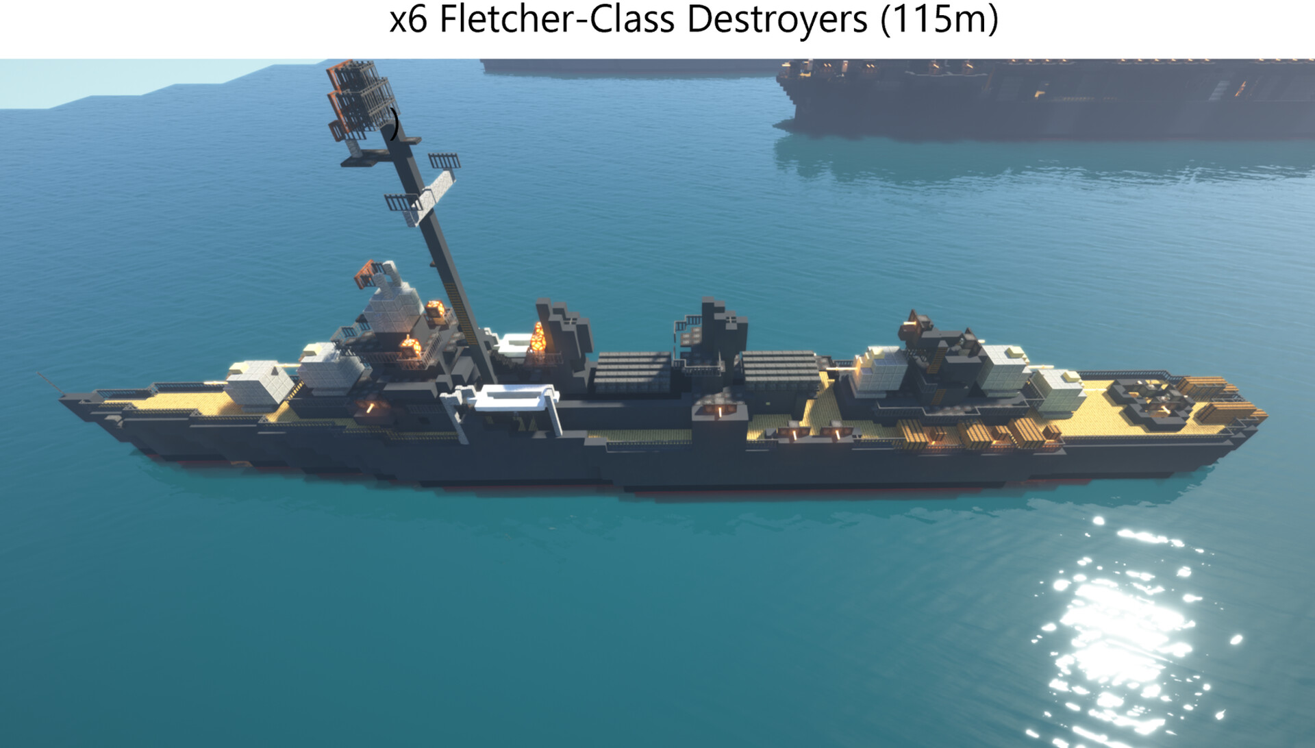 Task Force 16 (USS Enterprise) 1:1 Minecraft Map