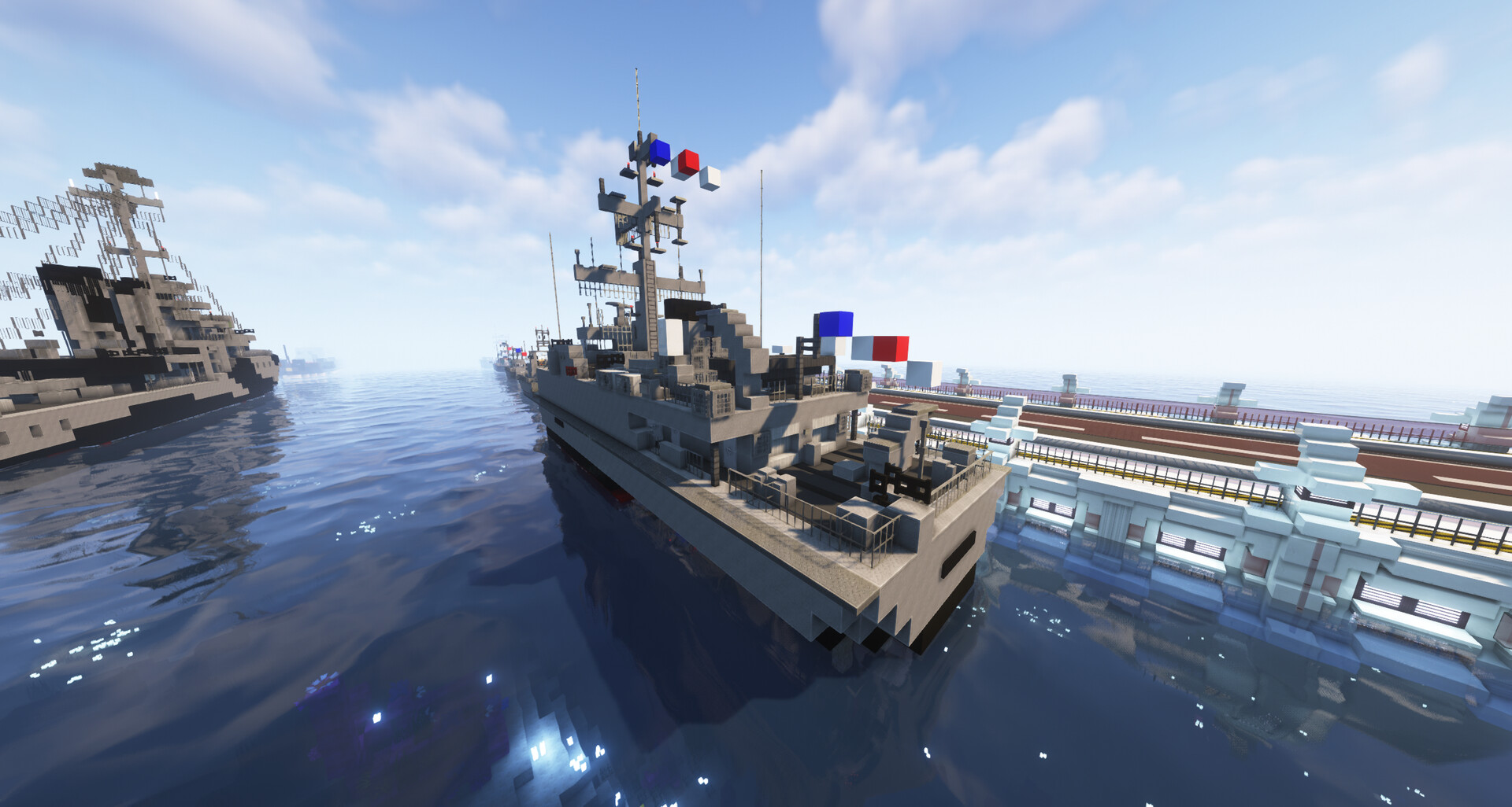 Sandown-Class Minehunter Minecraft Map