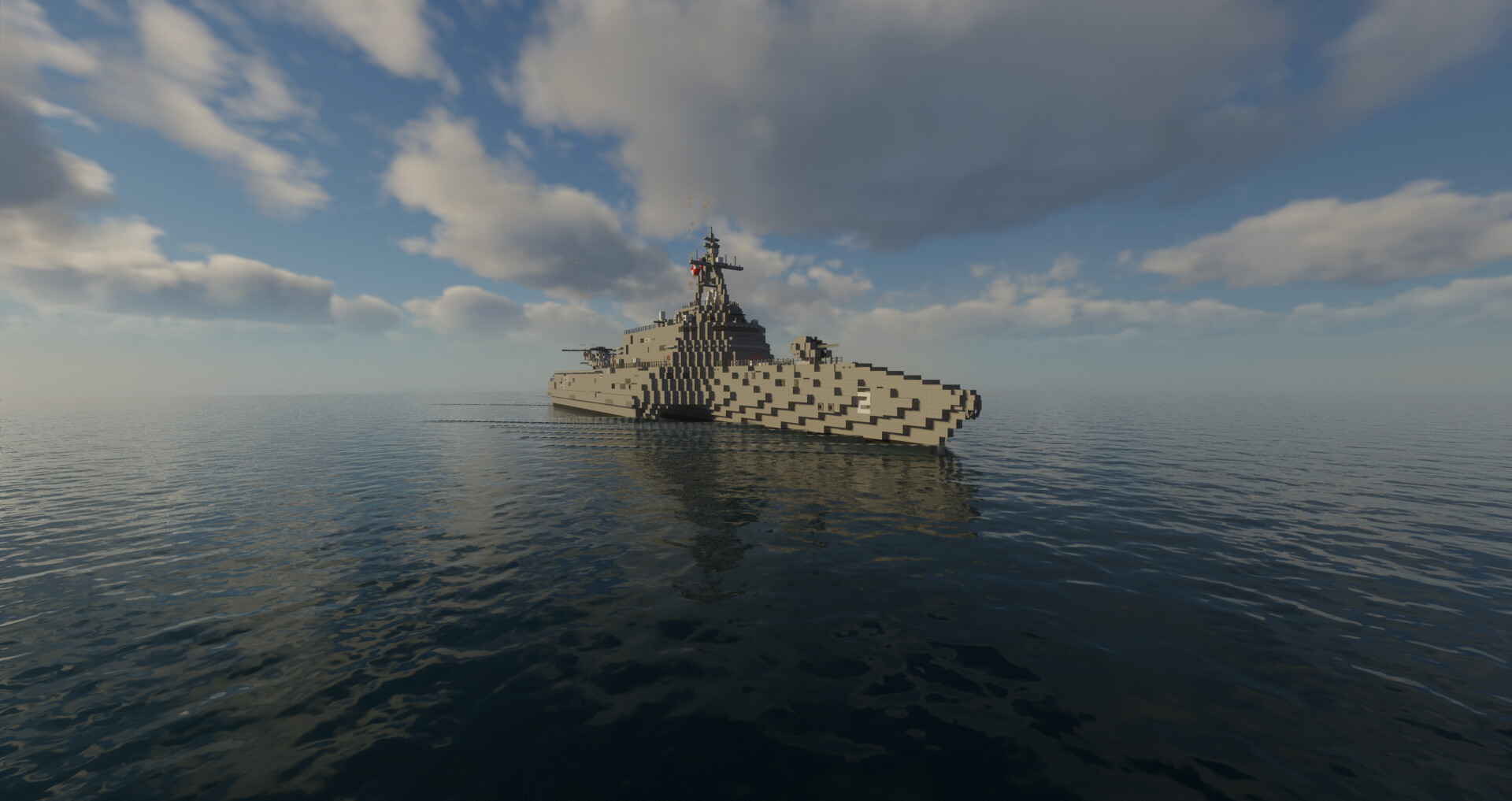 1:1 U.S.S Independence - Full Interior - LCS-2 Minecraft Map