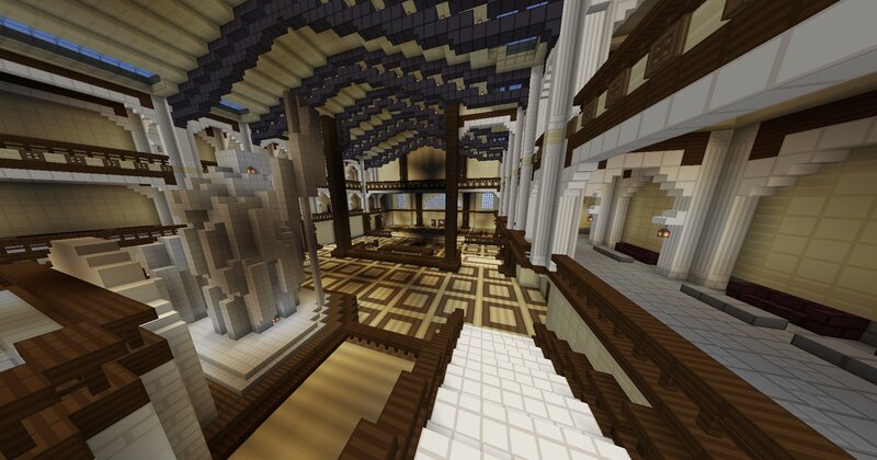 RESIDENT EVIL 2 REMAKE - RPD BUILDING Minecraft Map