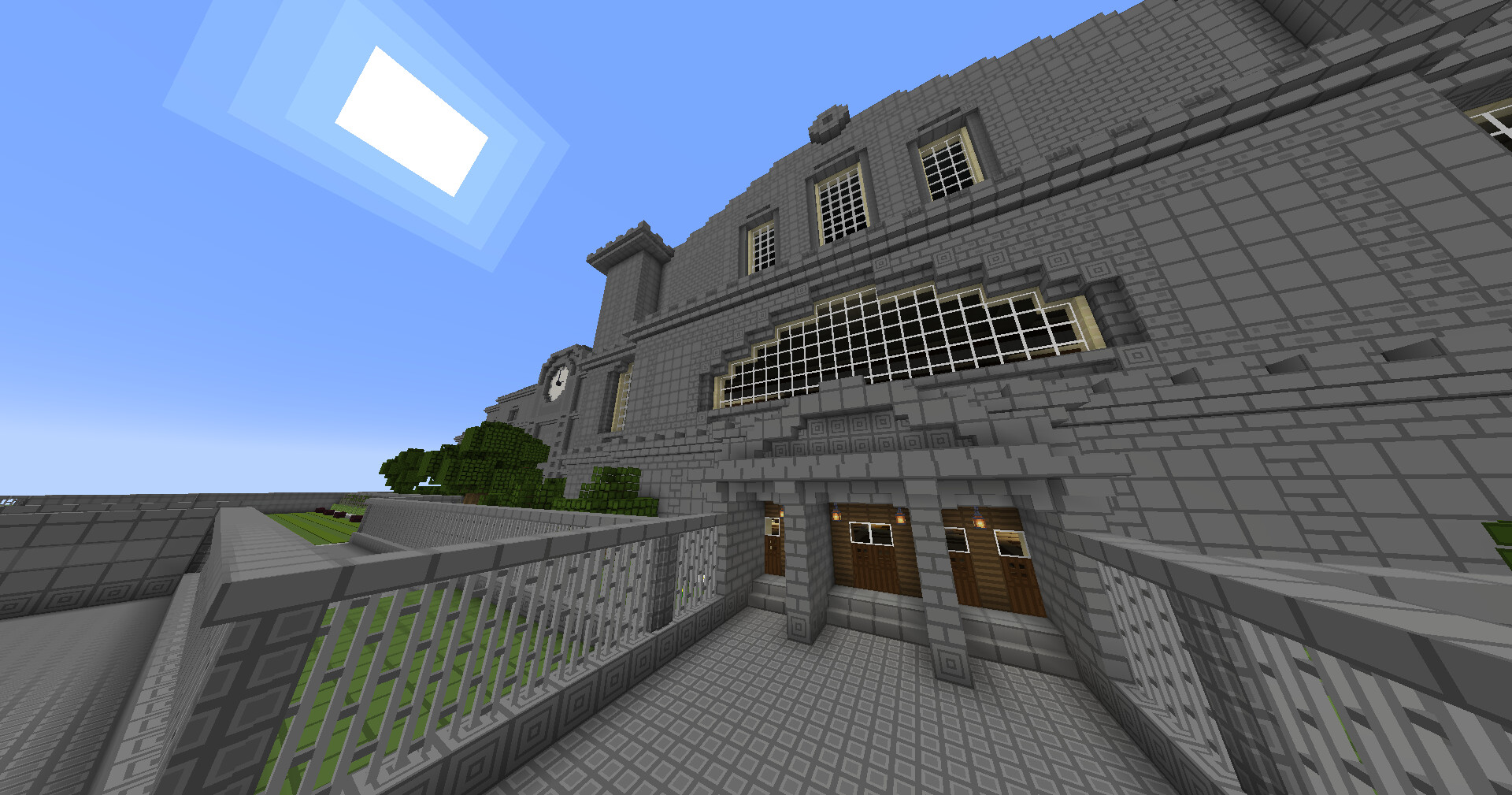 RESIDENT EVIL 2 REMAKE - RPD BUILDING Minecraft Map