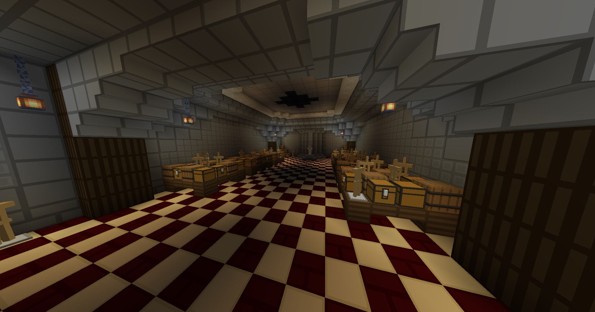 RESIDENT EVIL 2 REMAKE - RPD BUILDING Minecraft Map