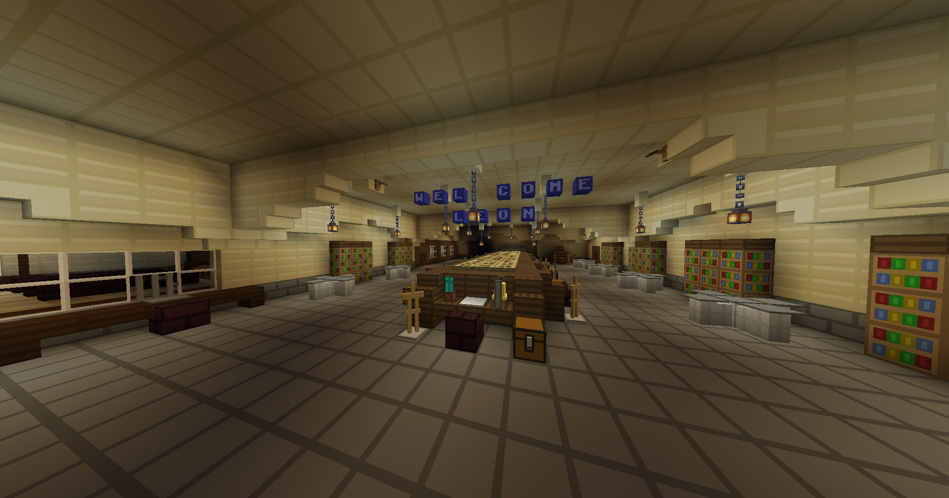 RESIDENT EVIL 2 REMAKE - RPD BUILDING Minecraft Map