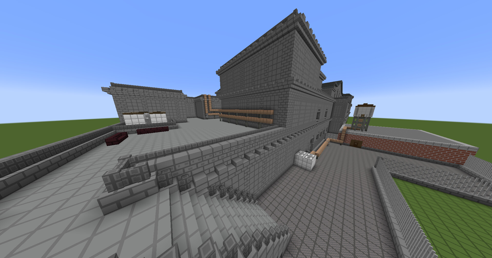 RESIDENT EVIL 2 REMAKE - RPD BUILDING Minecraft Map