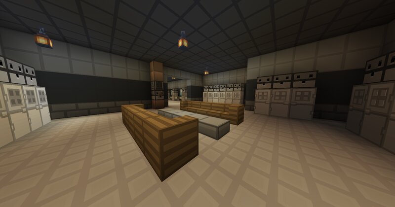 RESIDENT EVIL 2 REMAKE - RPD BUILDING Minecraft Map