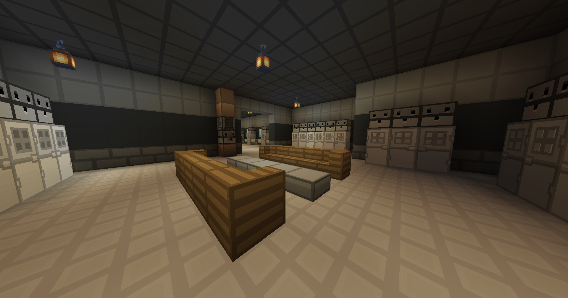 RESIDENT EVIL 2 REMAKE - RPD BUILDING Minecraft Map