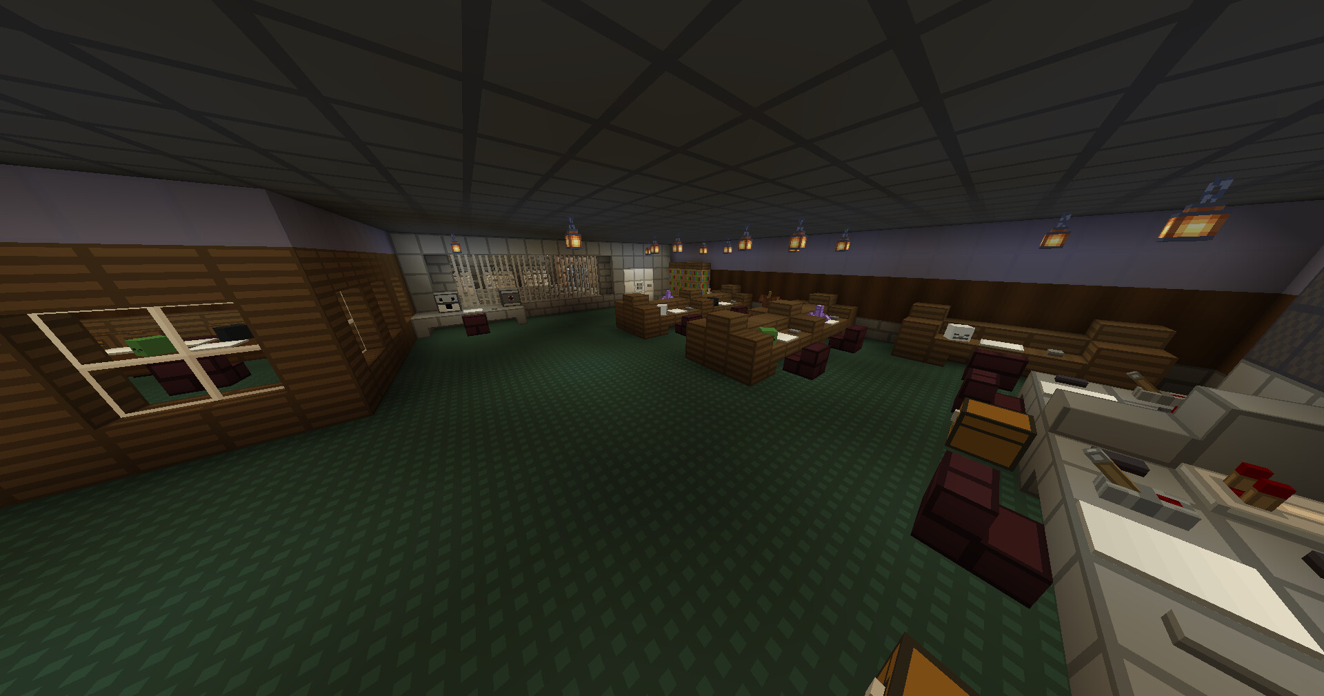 RESIDENT EVIL 2 REMAKE - RPD BUILDING Minecraft Map