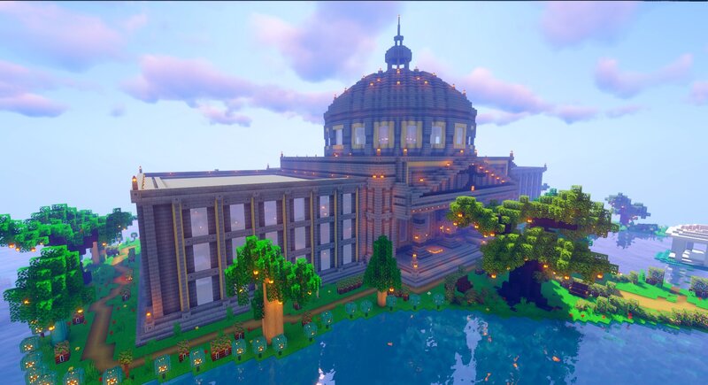 Government Building Minecraft Map