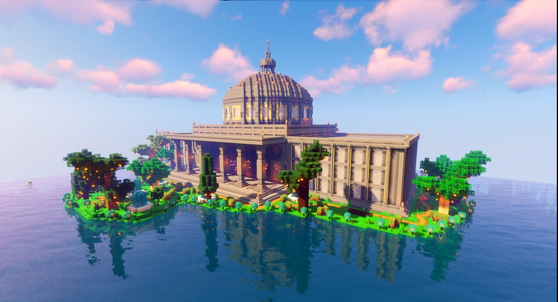 Government Building Minecraft Map