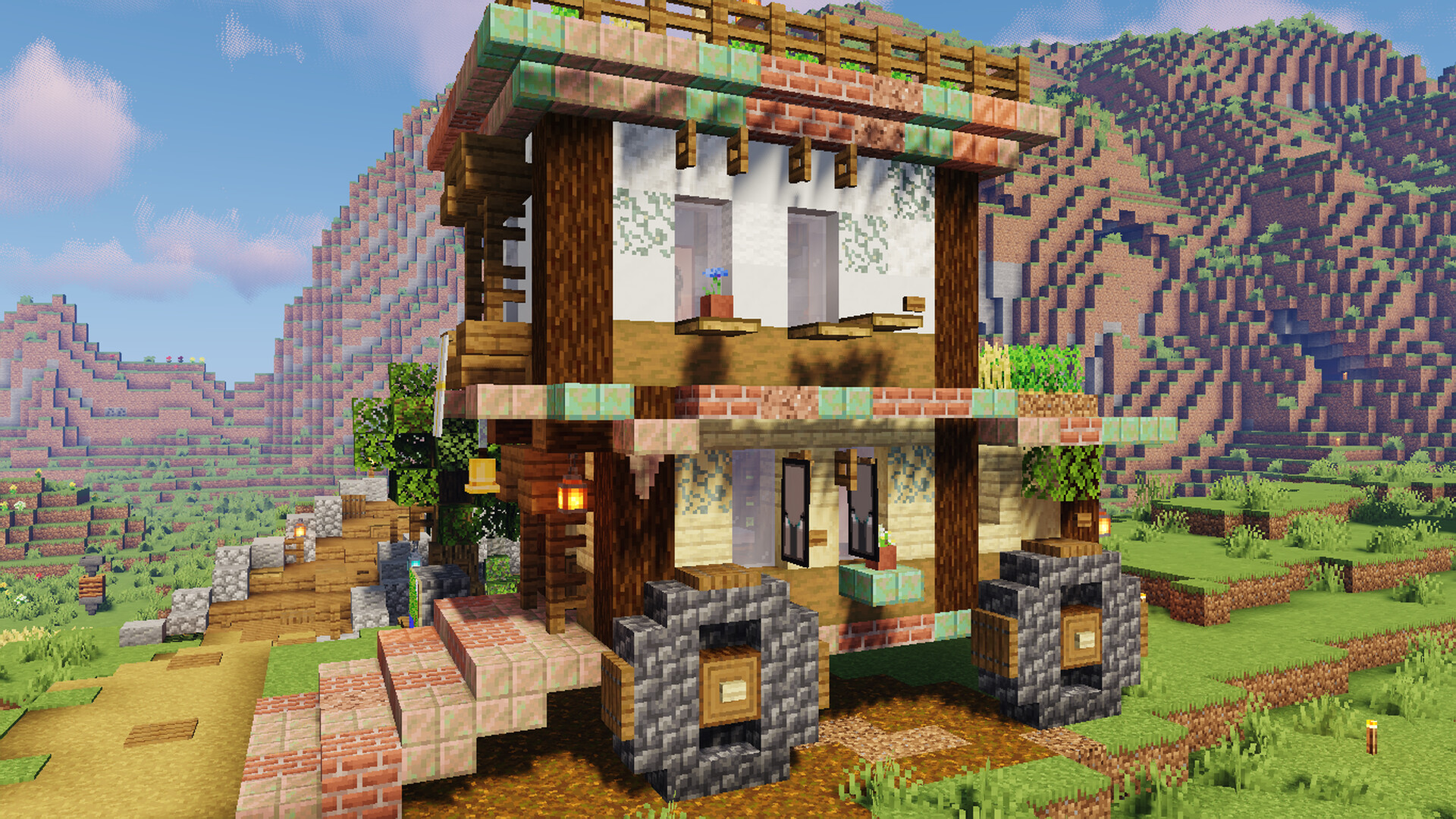 Caravan House - Starter Base Minecraft Map