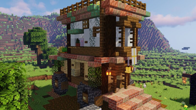 Caravan House - Starter Base Minecraft Map