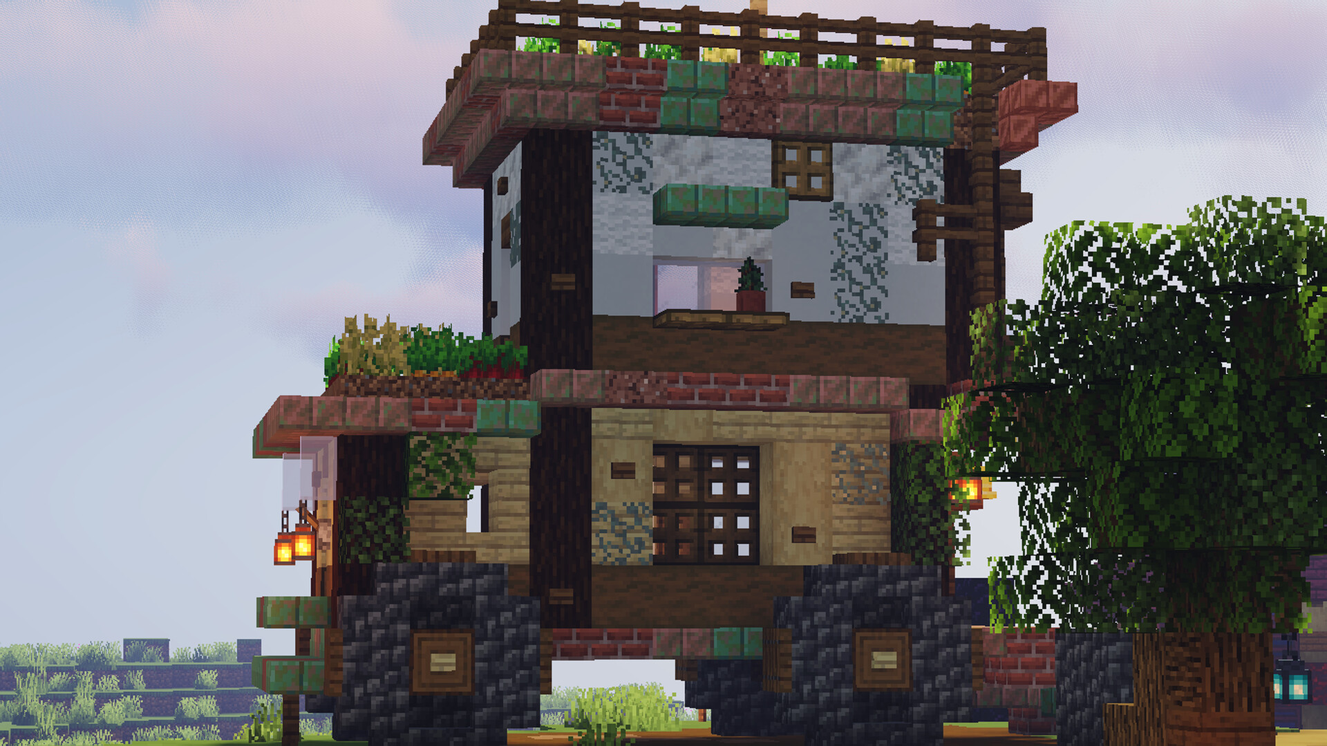 Caravan House - Starter Base Minecraft Map