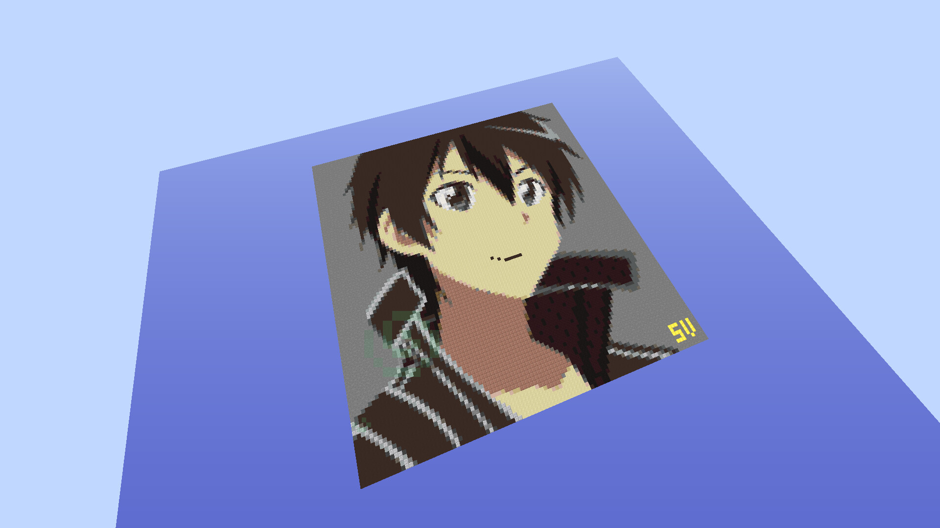 Kirito Mapart (SAO) Minecraft Map