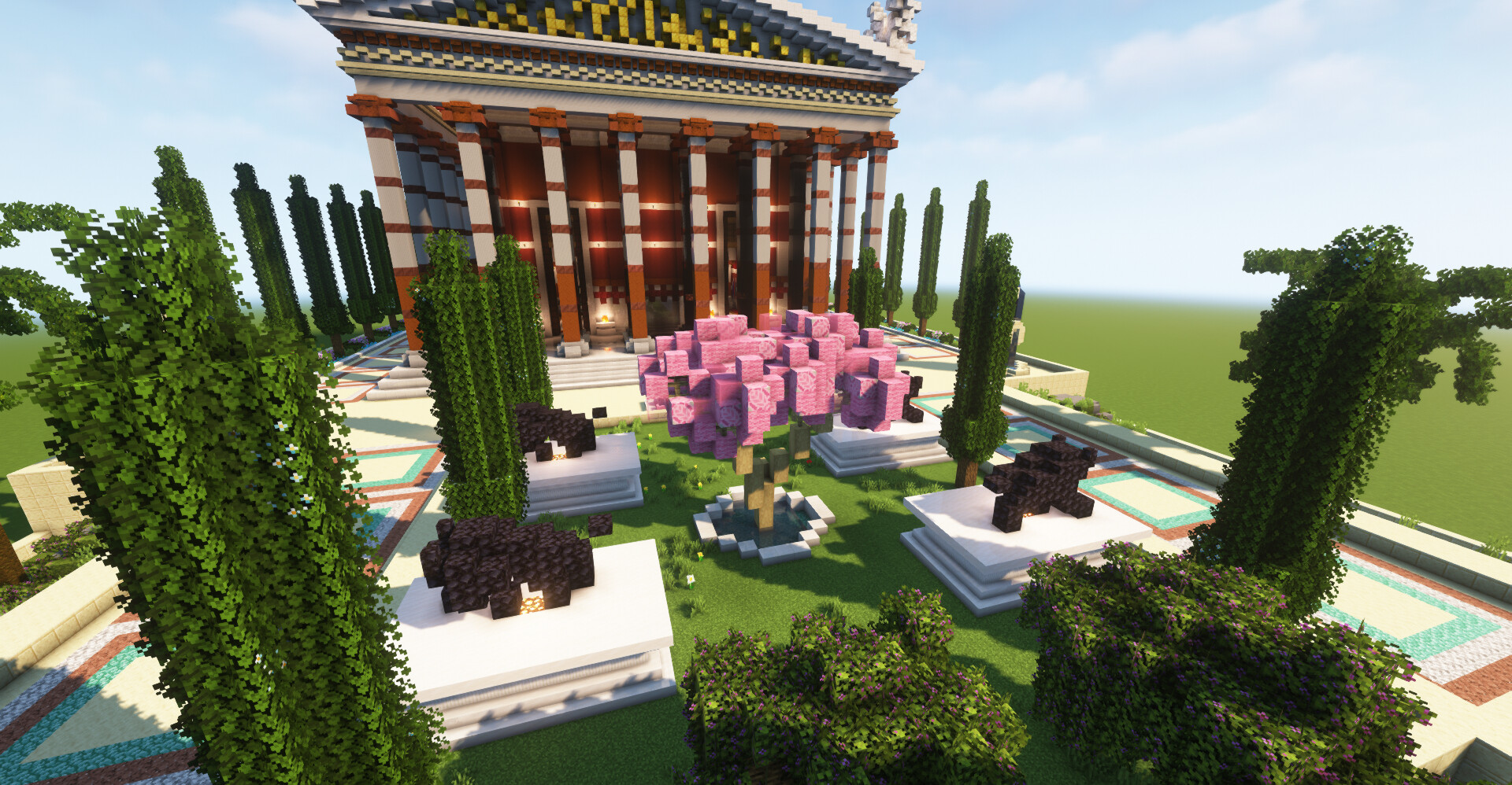 Greek Temple of Hera / Assassin's Creed Odyssey Minecraft Map