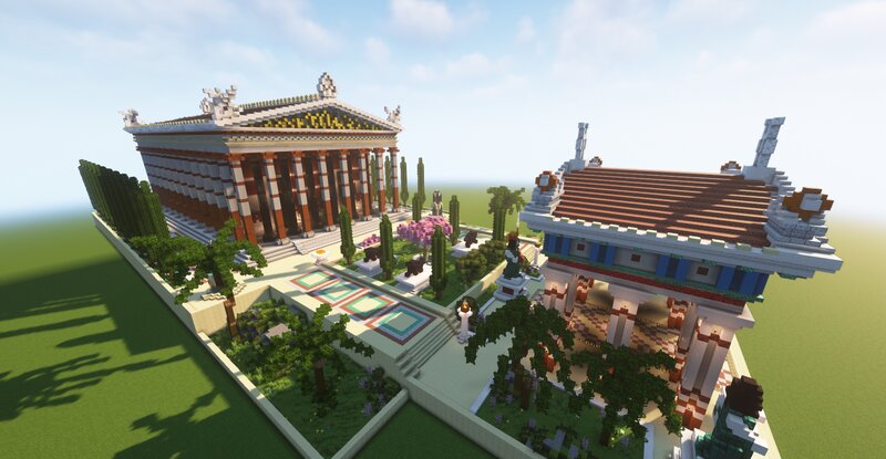 Greek Temple of Hera / Assassin's Creed Odyssey Minecraft Map