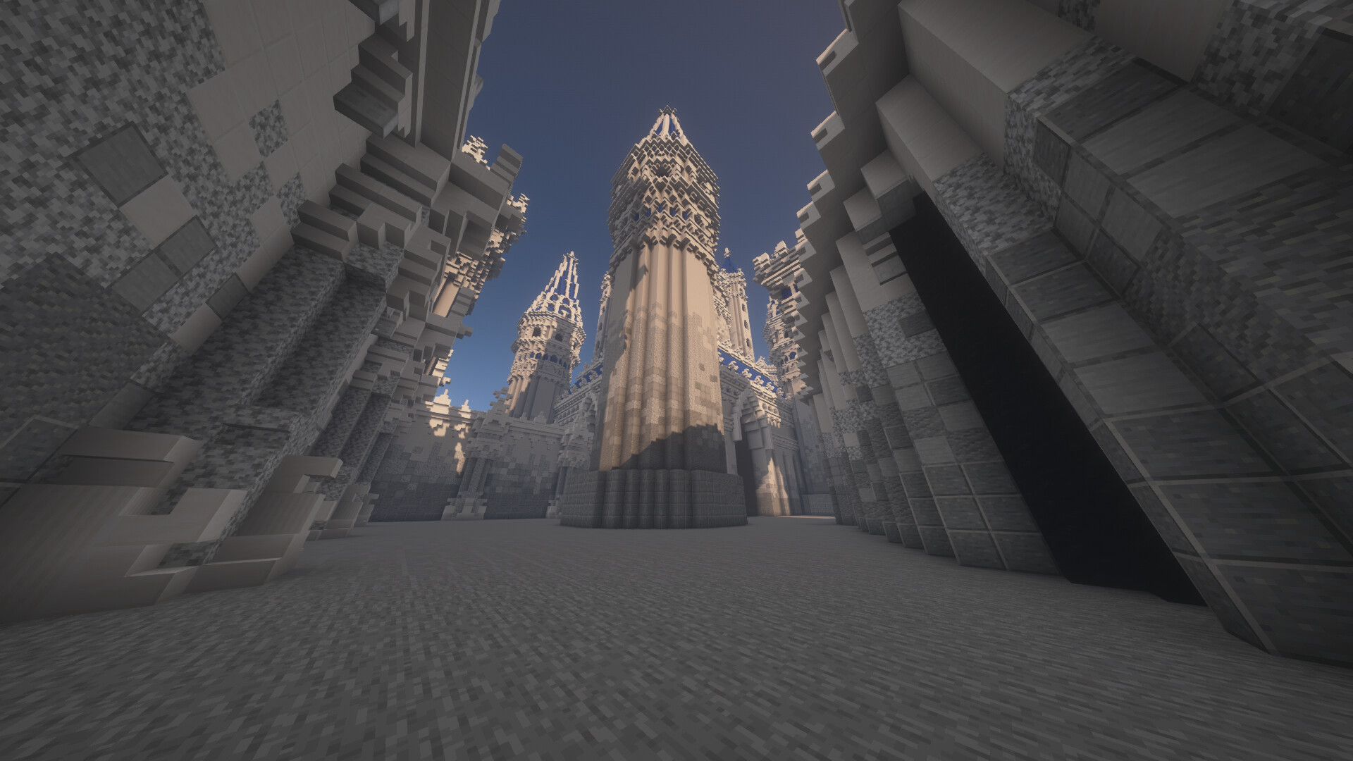 A castle for a lobby Minecraft Map