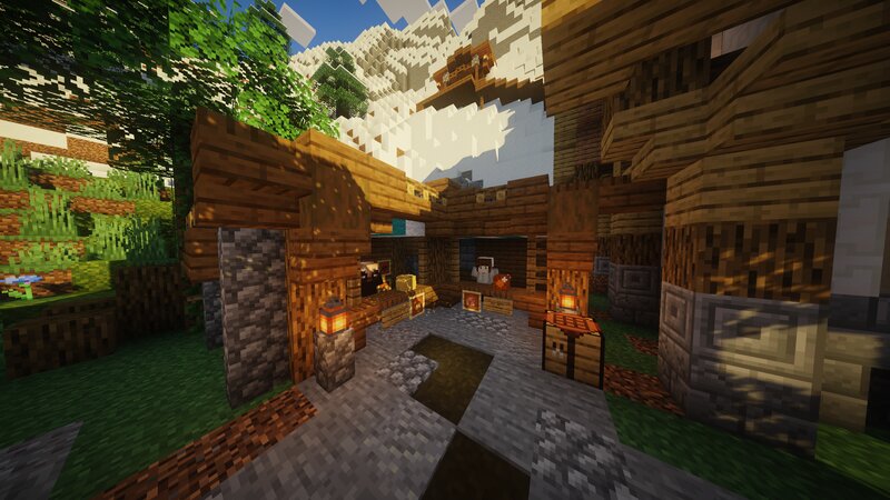 Mountain Village!!! Minecraft Map