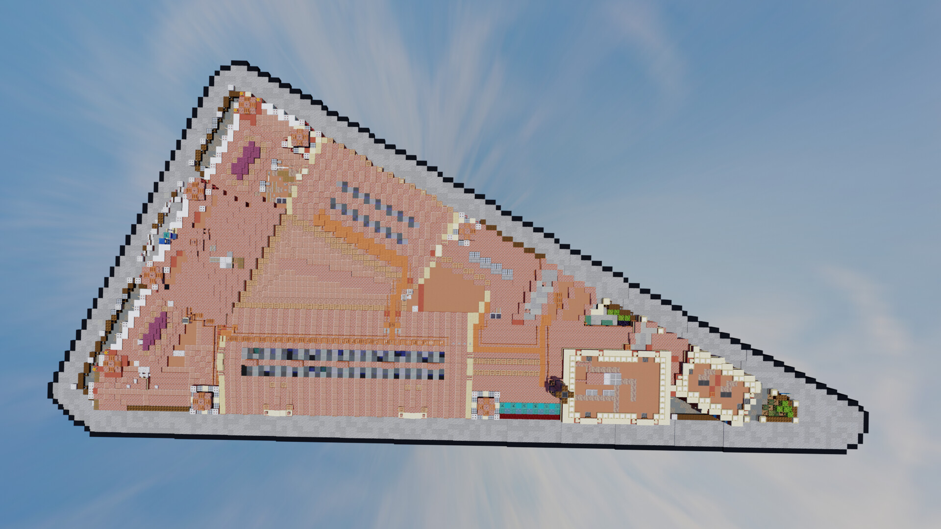 Melbourne city baths 1.25:1 scale Minecraft Map