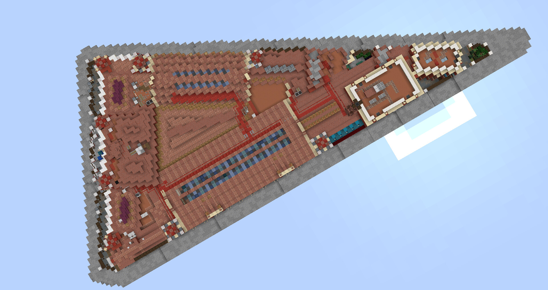 Melbourne city baths 1.25:1 scale Minecraft Map