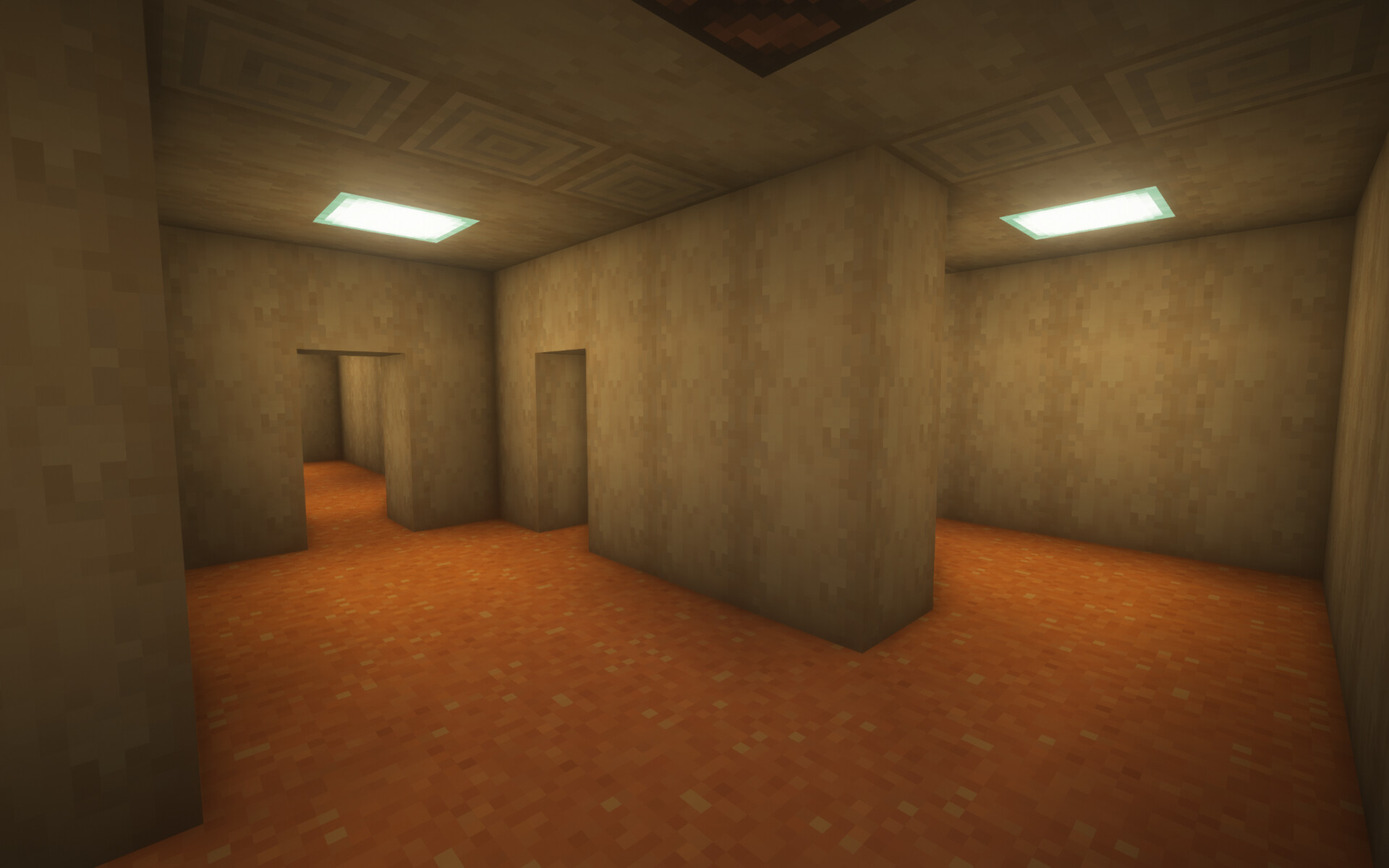 The Backrooms v1.0 Minecraft Map