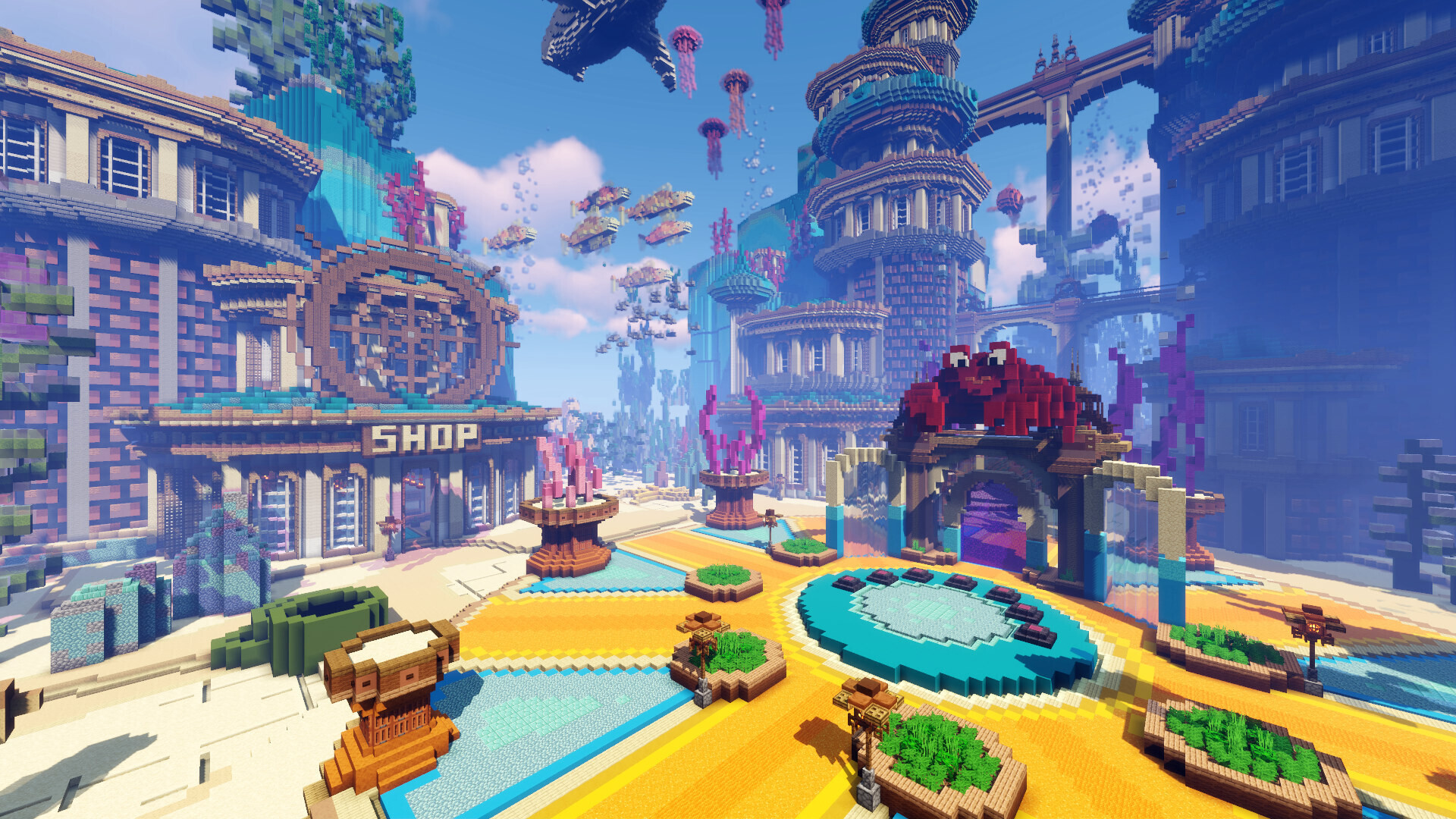 Atlantis Palace Minecraft Map