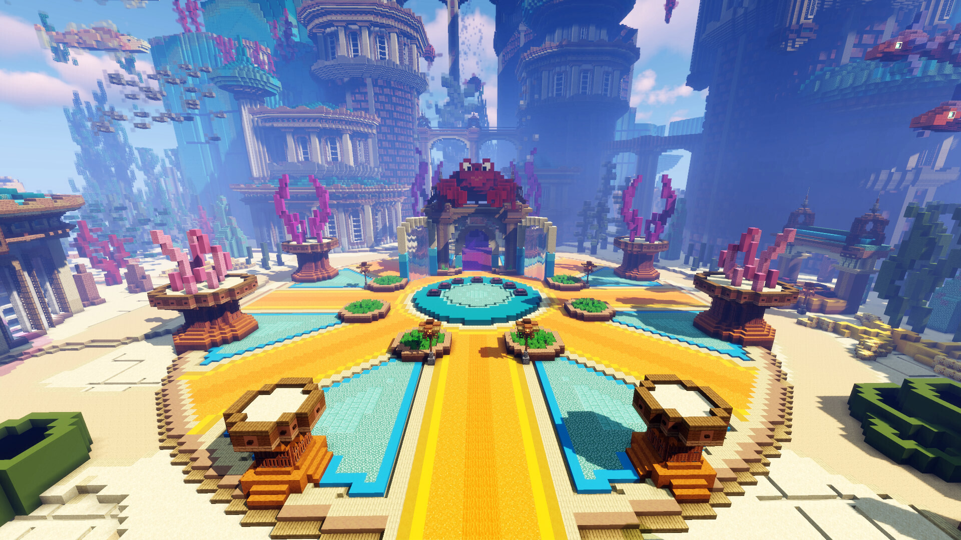 Atlantis Palace Minecraft Map