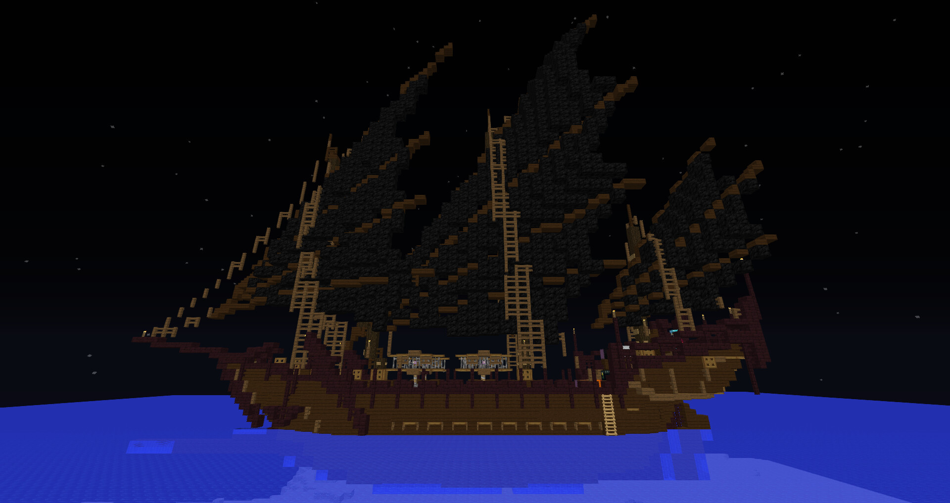 Corsairs of Umbar Xebec (LoTR) Minecraft Map