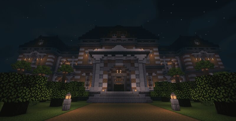 Railway Hotel, Formosa, Japan Minecraft Map