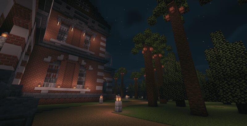 Railway Hotel, Formosa, Japan Minecraft Map