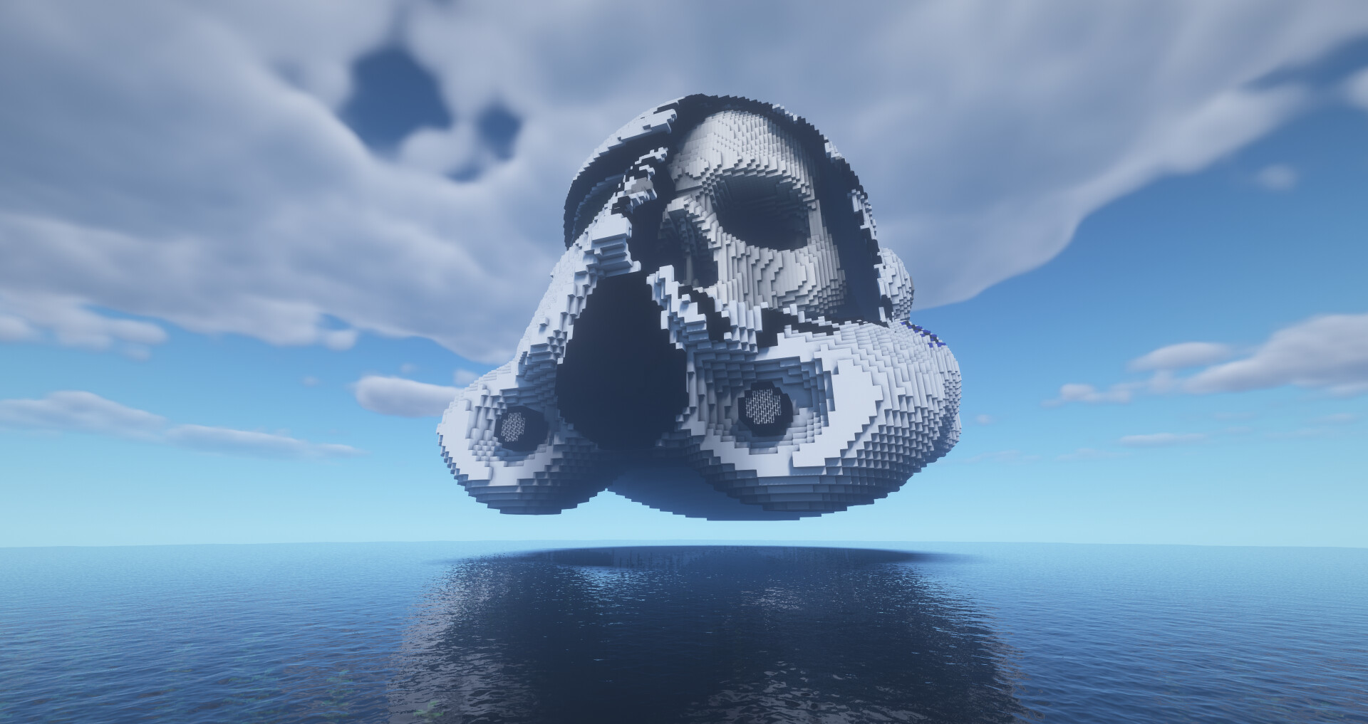 Star Wars Stormtrooper Skull Minecraft Map
