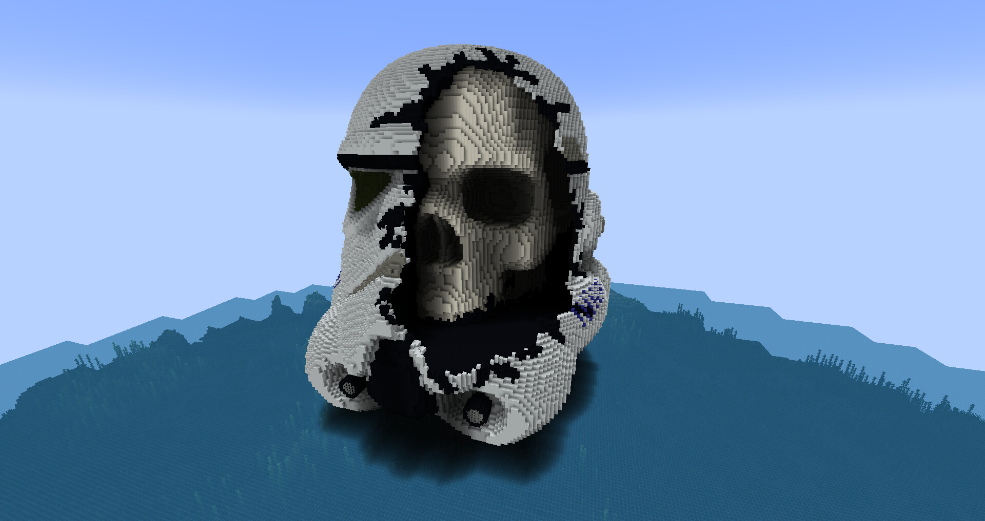 Star Wars Stormtrooper Skull Minecraft Map