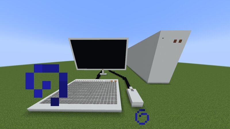 command block computer Minecraft Map