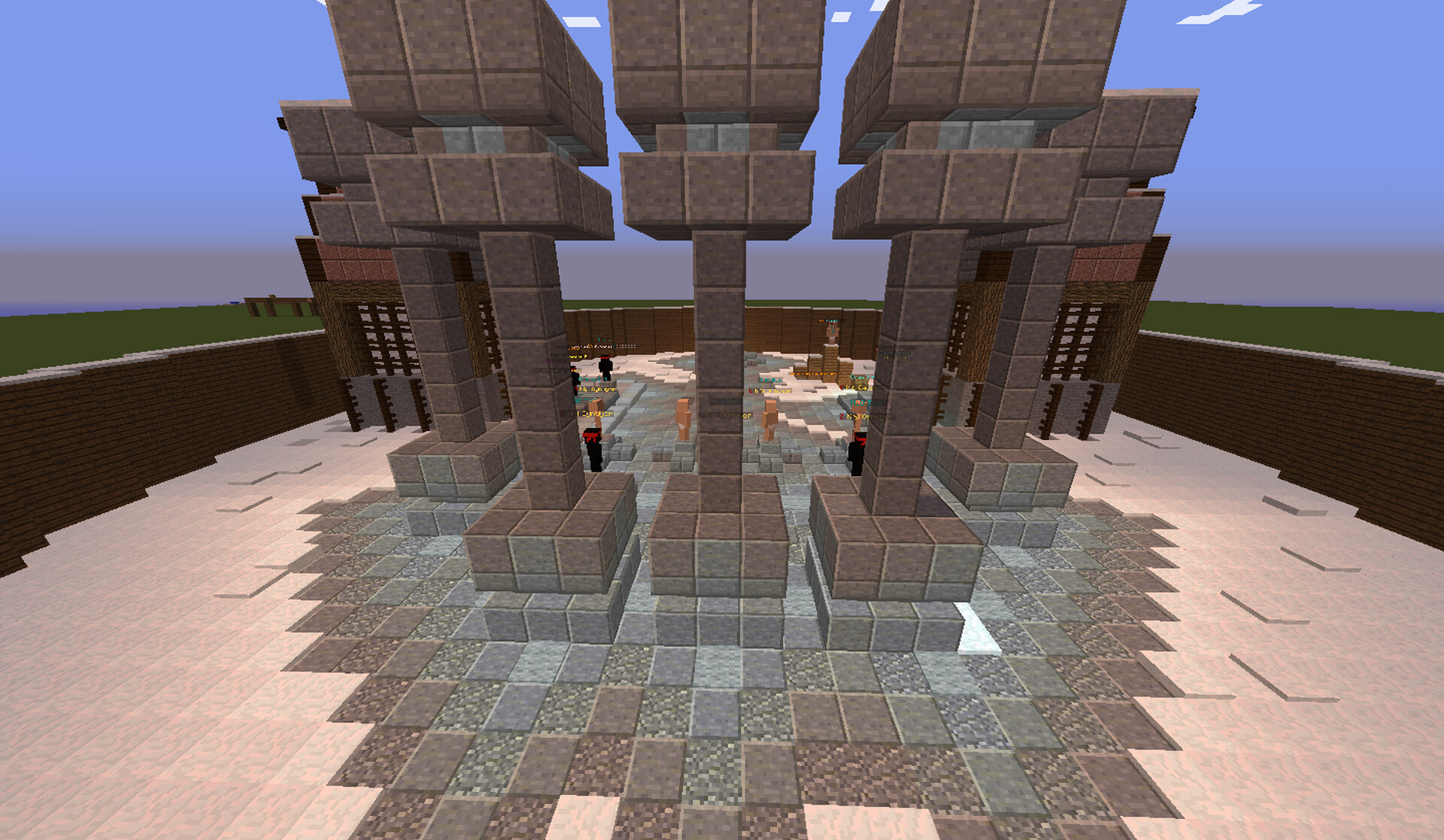 AromMaps - Winter Themed Main Lobby Minecraft Map