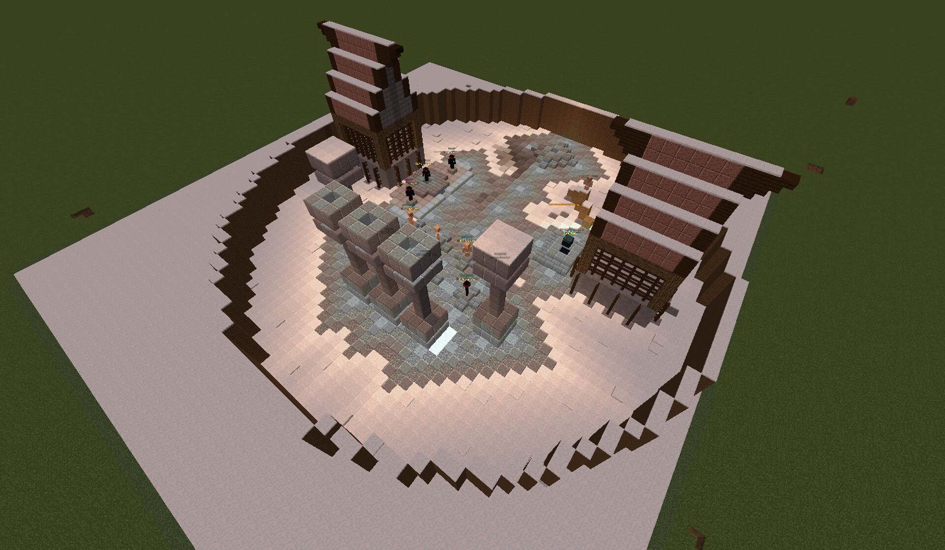 AromMaps - Winter Themed Main Lobby Minecraft Map