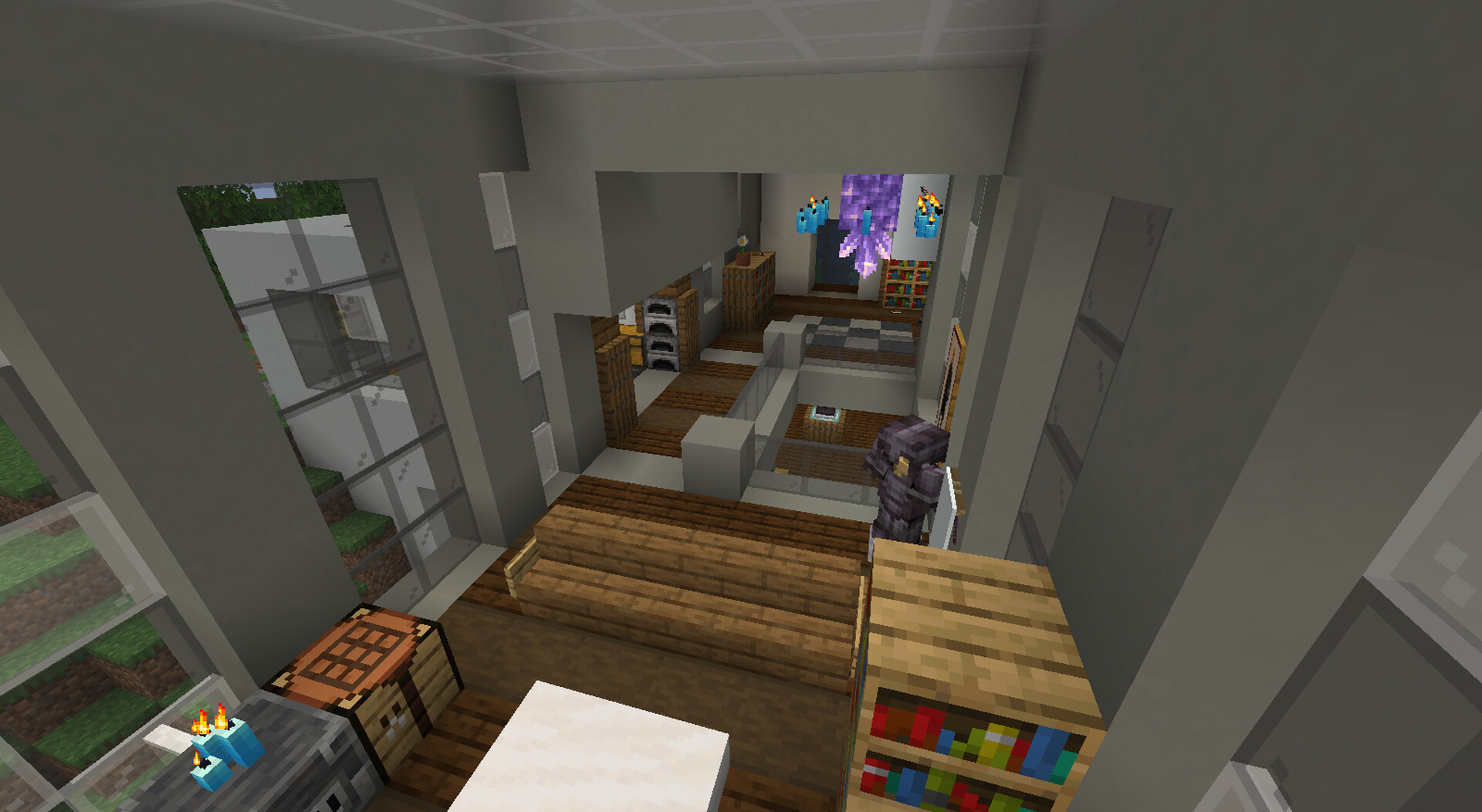Beautiful and Modern house Minecraft Map