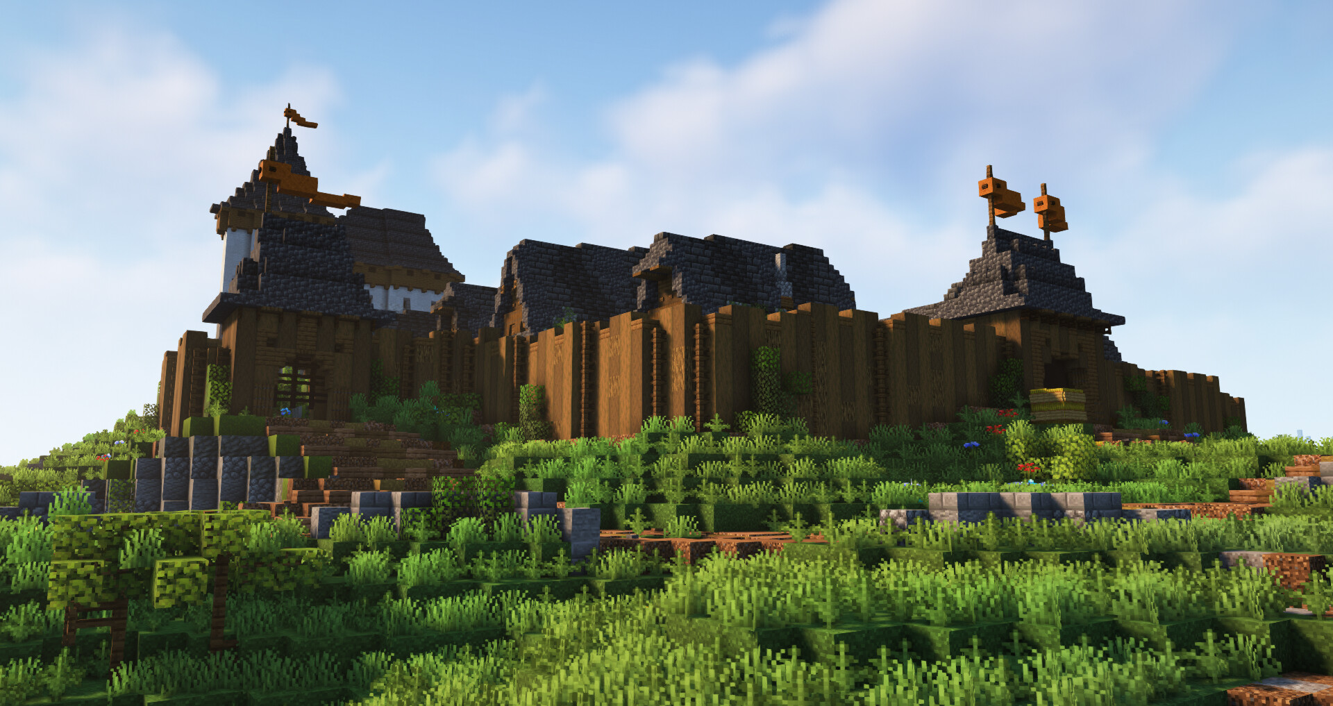 Bravestone Castle / Hrad statečný kámen Minecraft Map