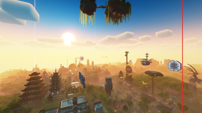 3 Years old Multiplayer Server world SB Minecraft Map