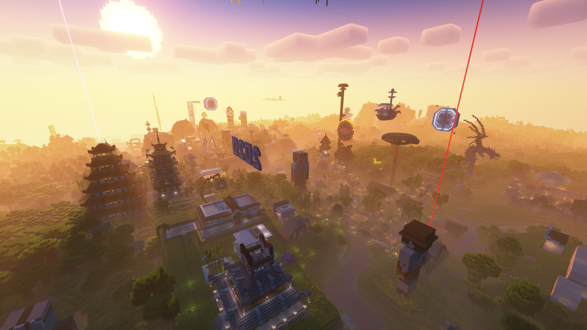 3 Years old Multiplayer Server world SB Minecraft Map