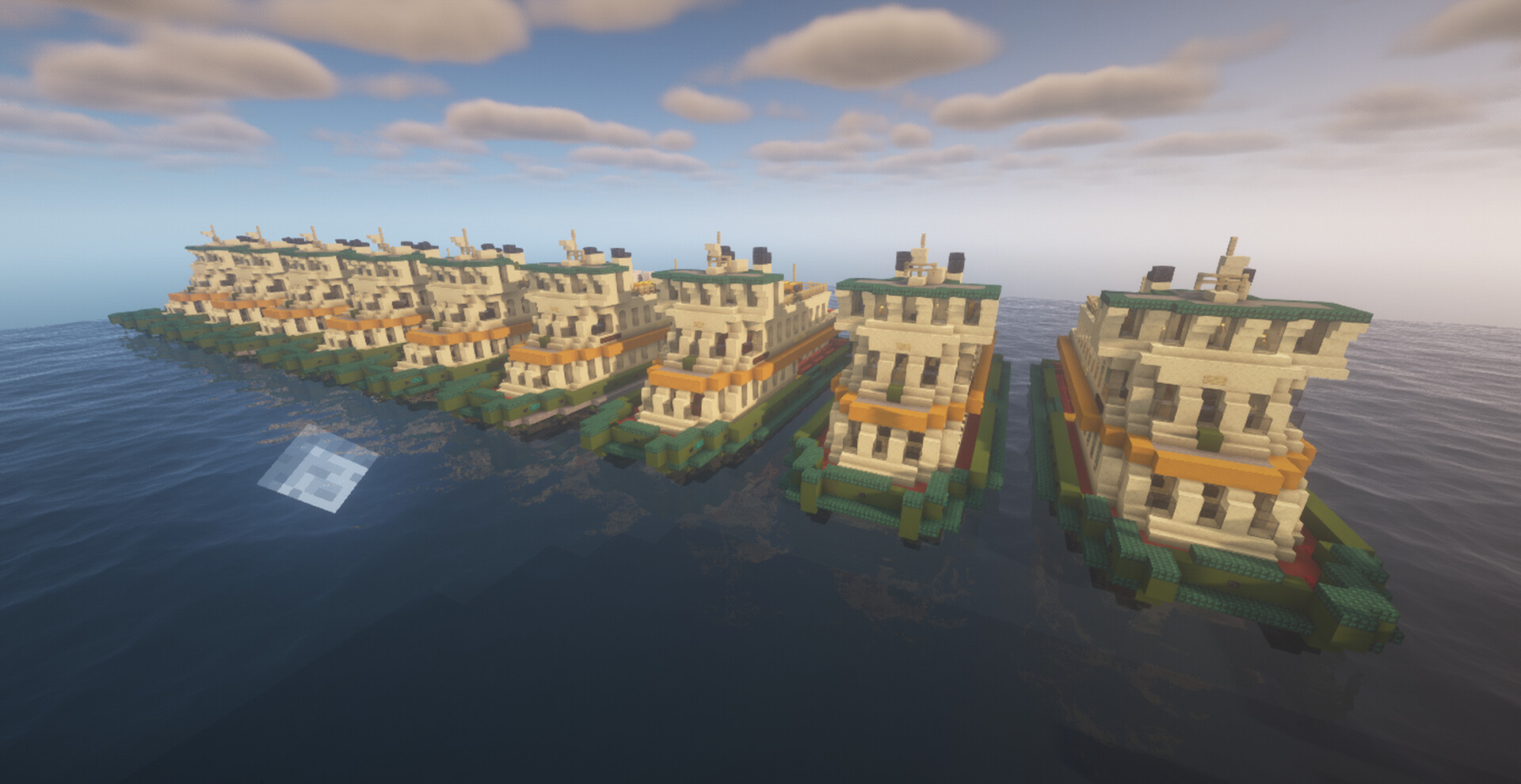 Sydney Ferries Fleet pack | Version 1.0 Minecraft Map