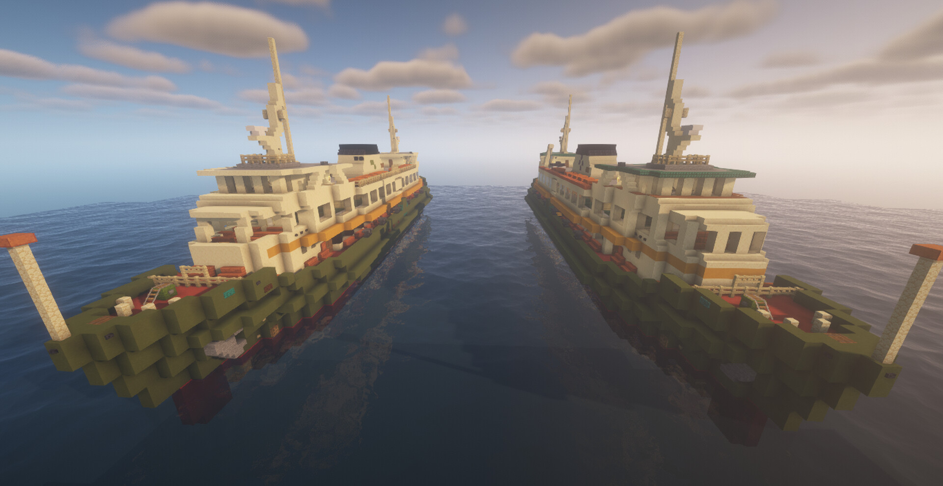 Sydney Ferries Fleet pack | Version 1.0 Minecraft Map