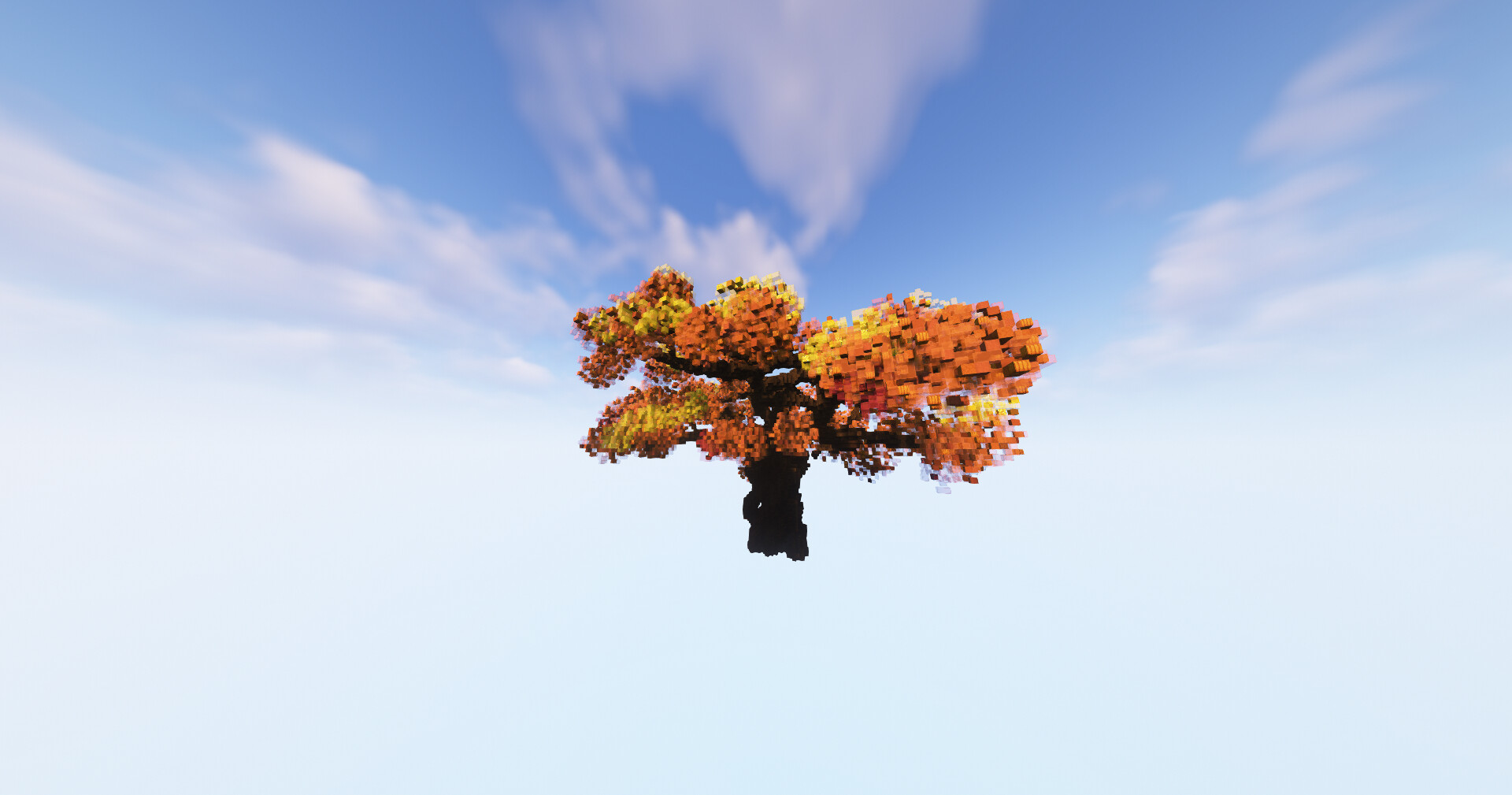 Giant Orange Tree ll Free to use Minecraft Map