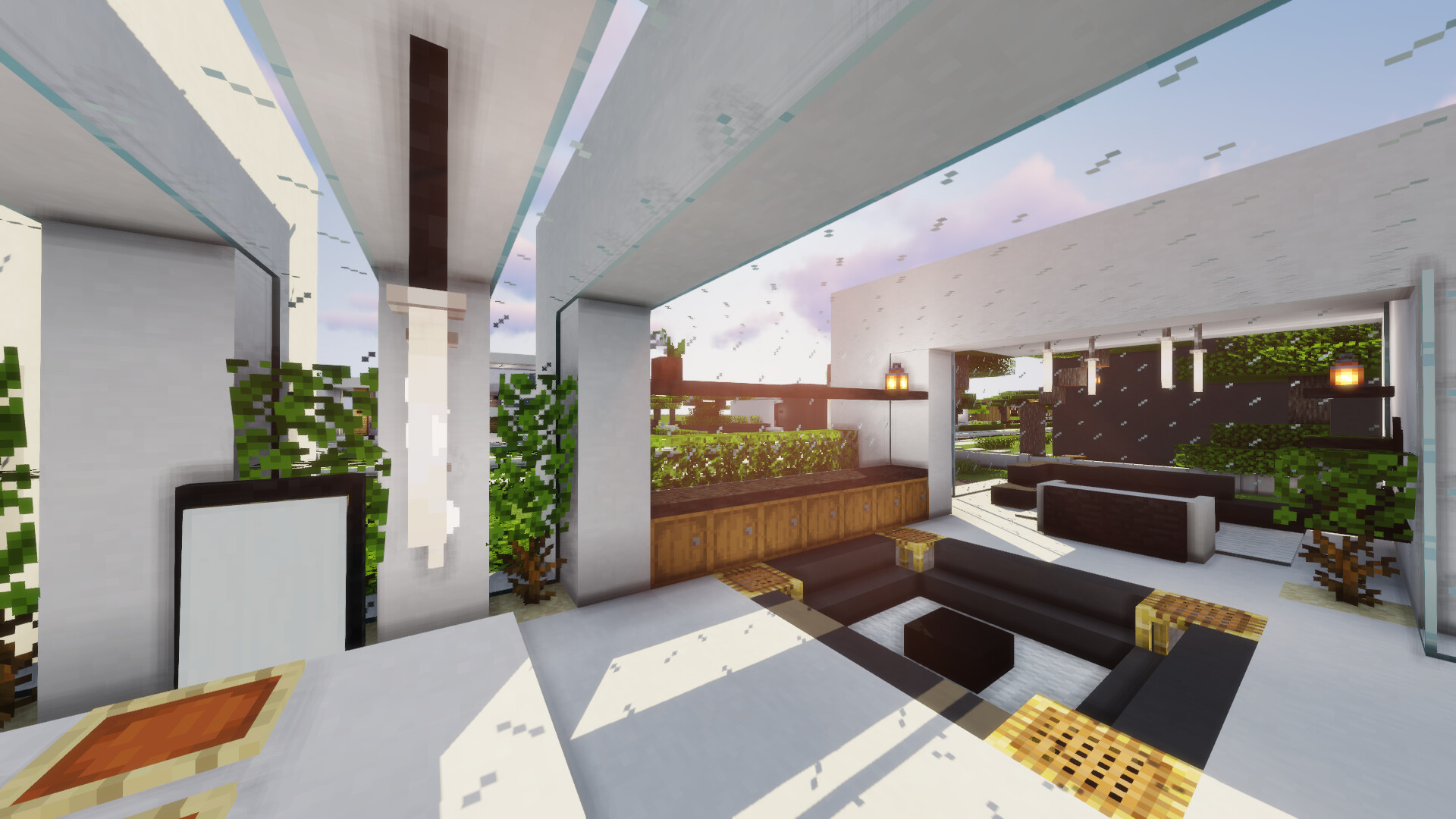 Minecraft Modern Interior Build Minecraft Map