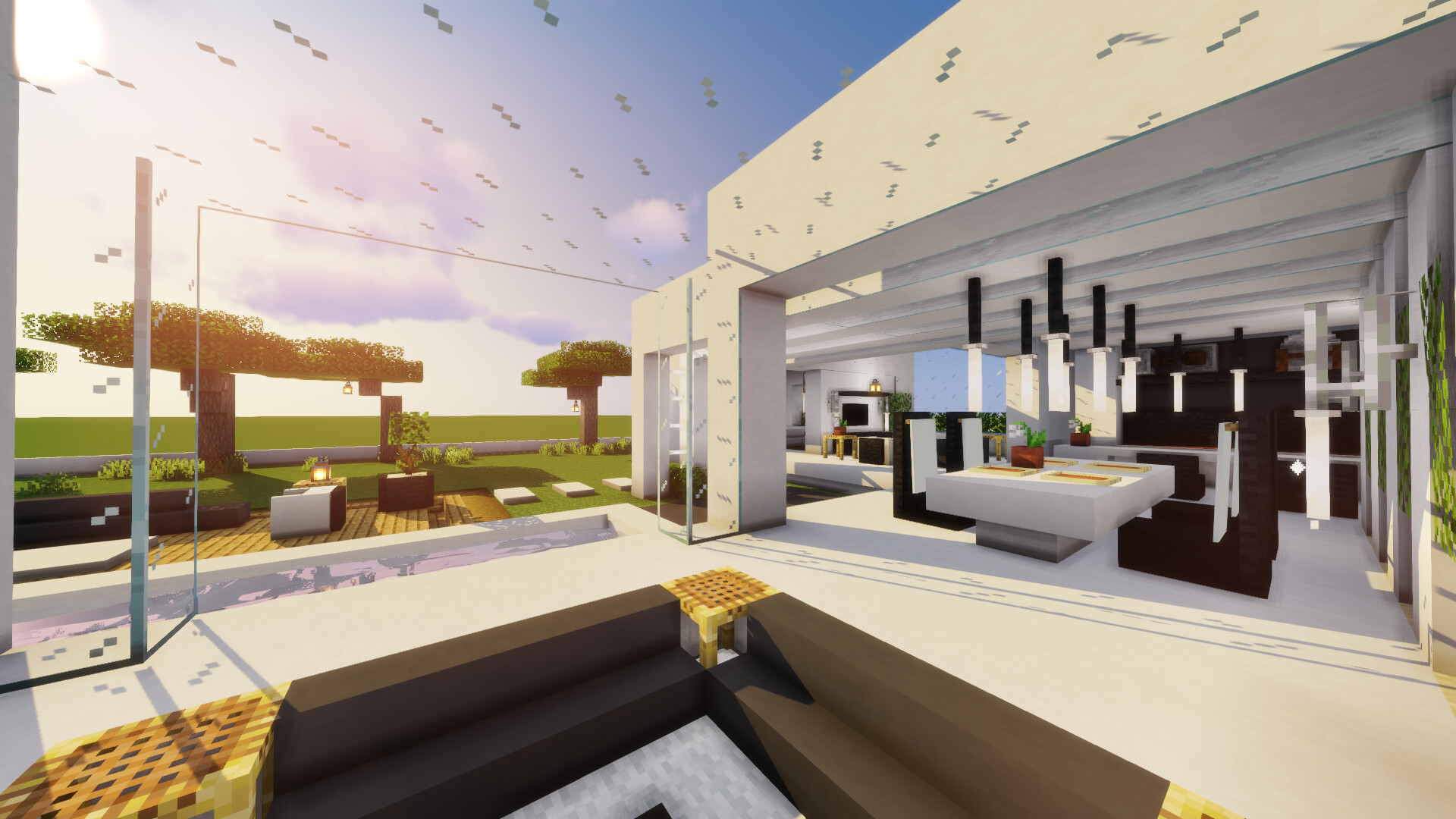 Minecraft Modern Interior Build Minecraft Map