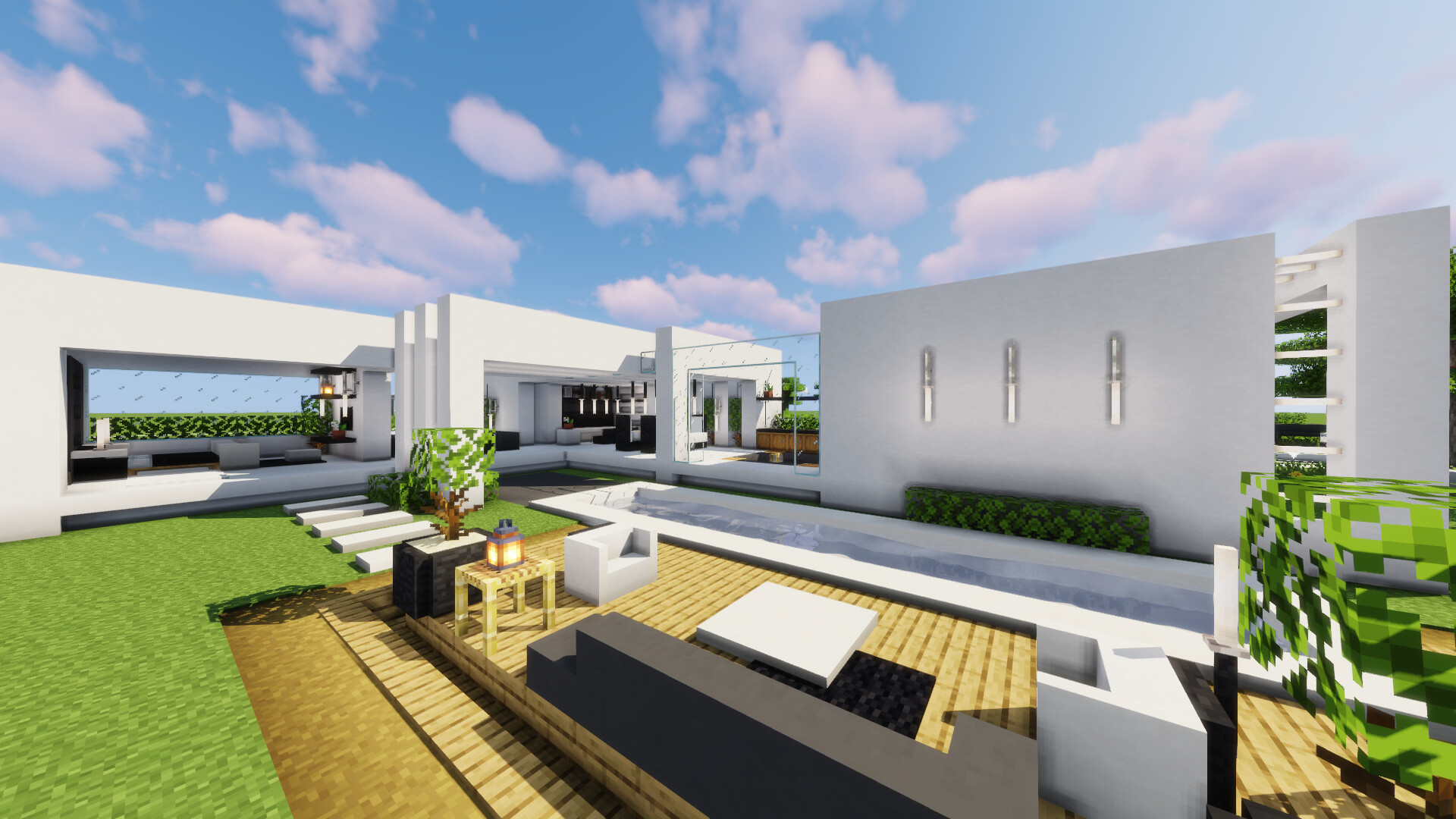 Minecraft Modern Interior Build Minecraft Map