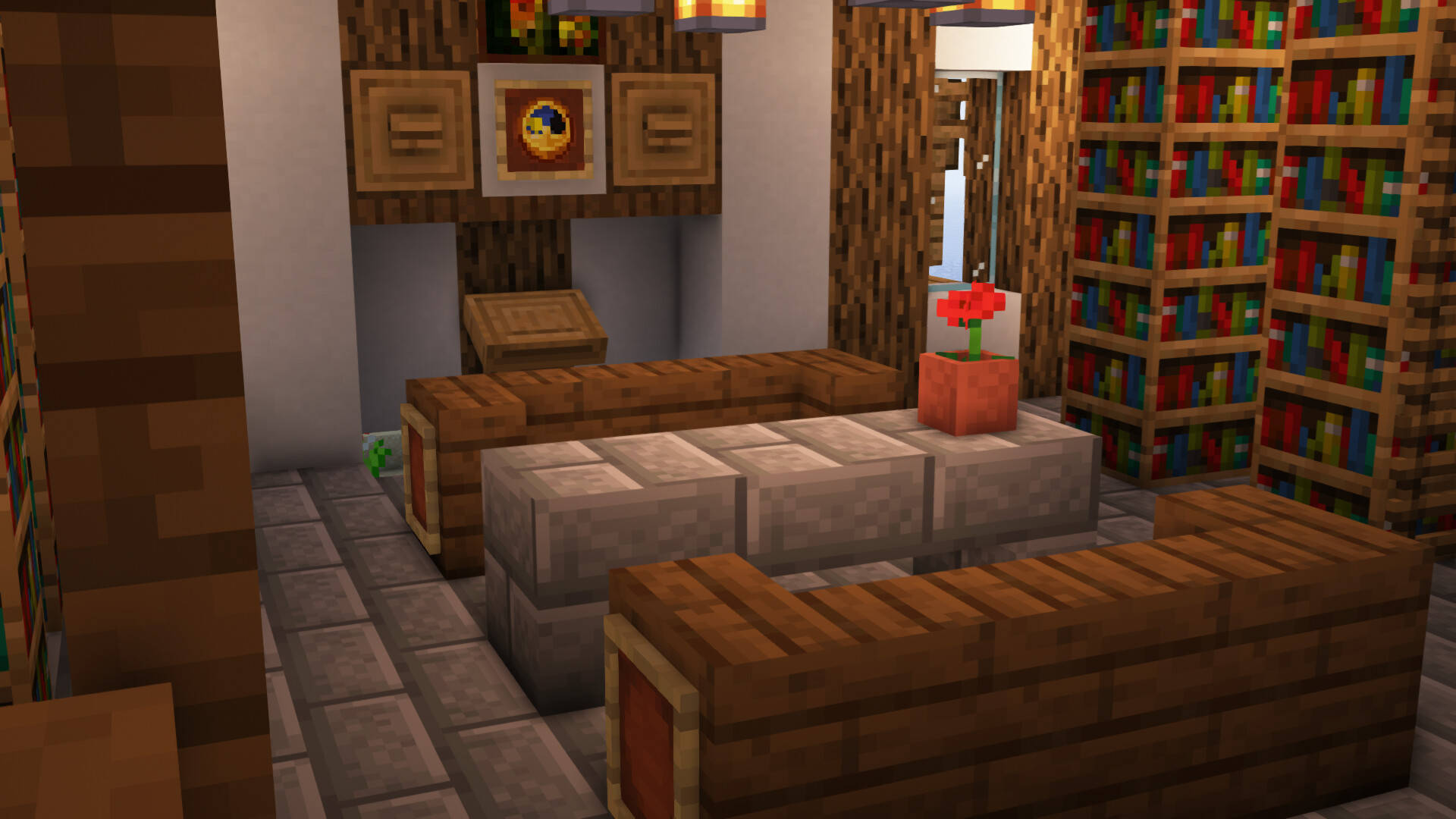 Mega Survival House (Rebuild, Litematica) Minecraft Map