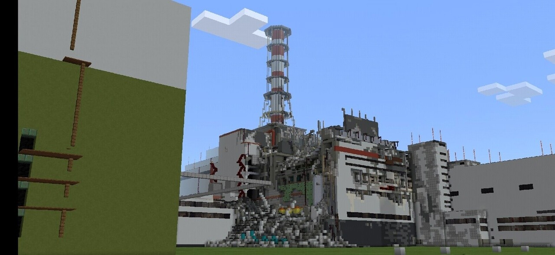 Chernobyl NPP/April 26 (Minecraft PE) Minecraft Map