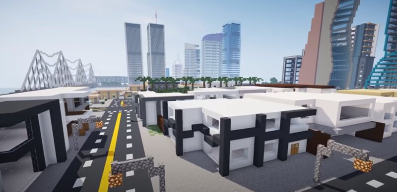 Diamond City Minecraft Map