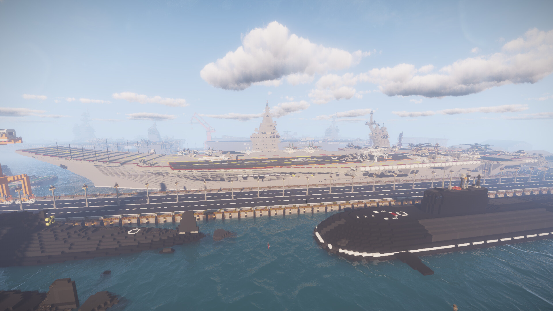 Russian Navy Aircraft Carrier - Kremlin Class Minecraft Map