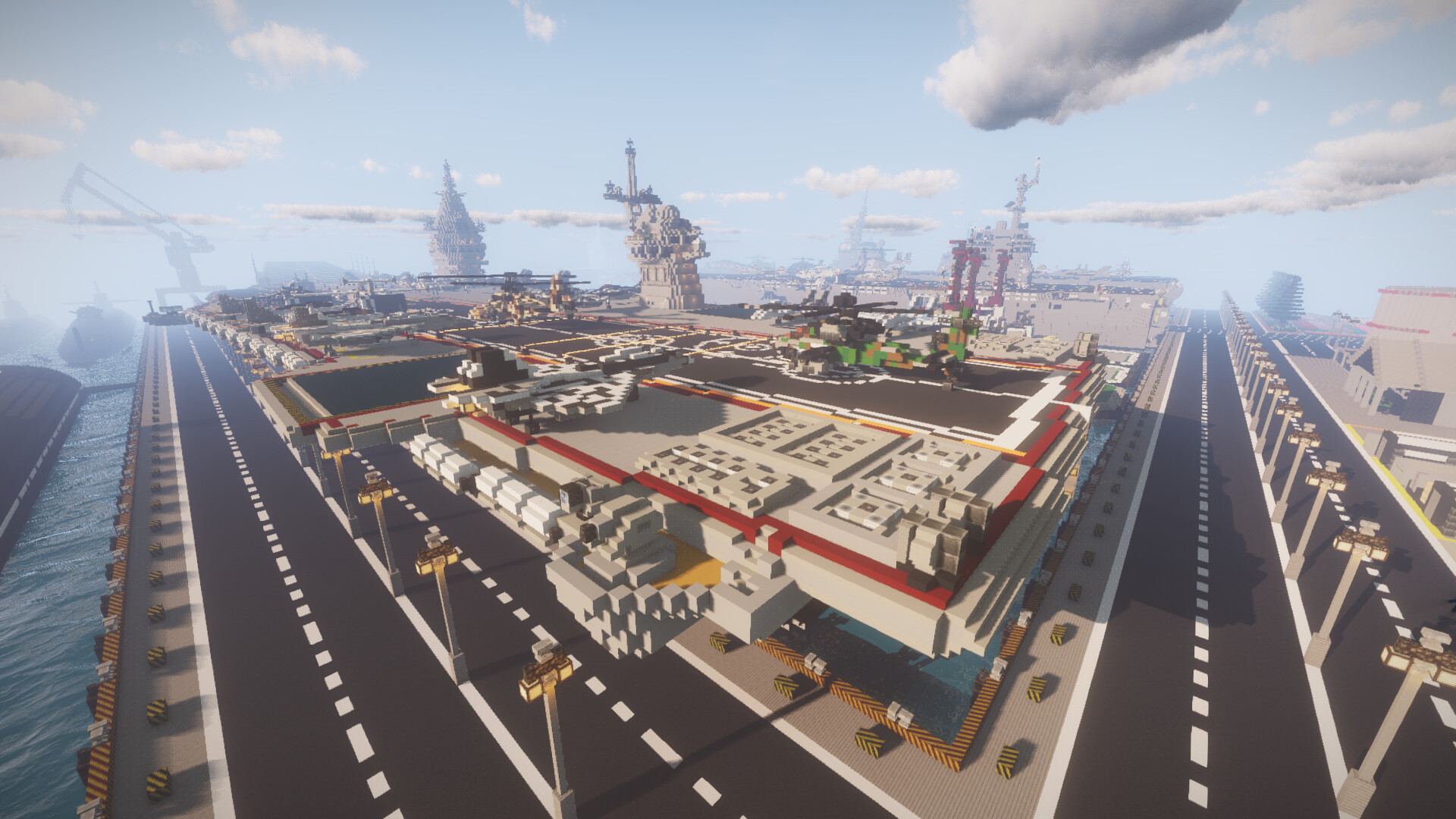 Russian Navy Aircraft Carrier - Kremlin Class Minecraft Map