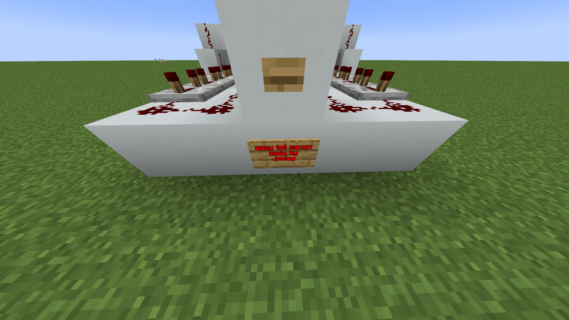 Cool Tnt Canon Minecraft Map